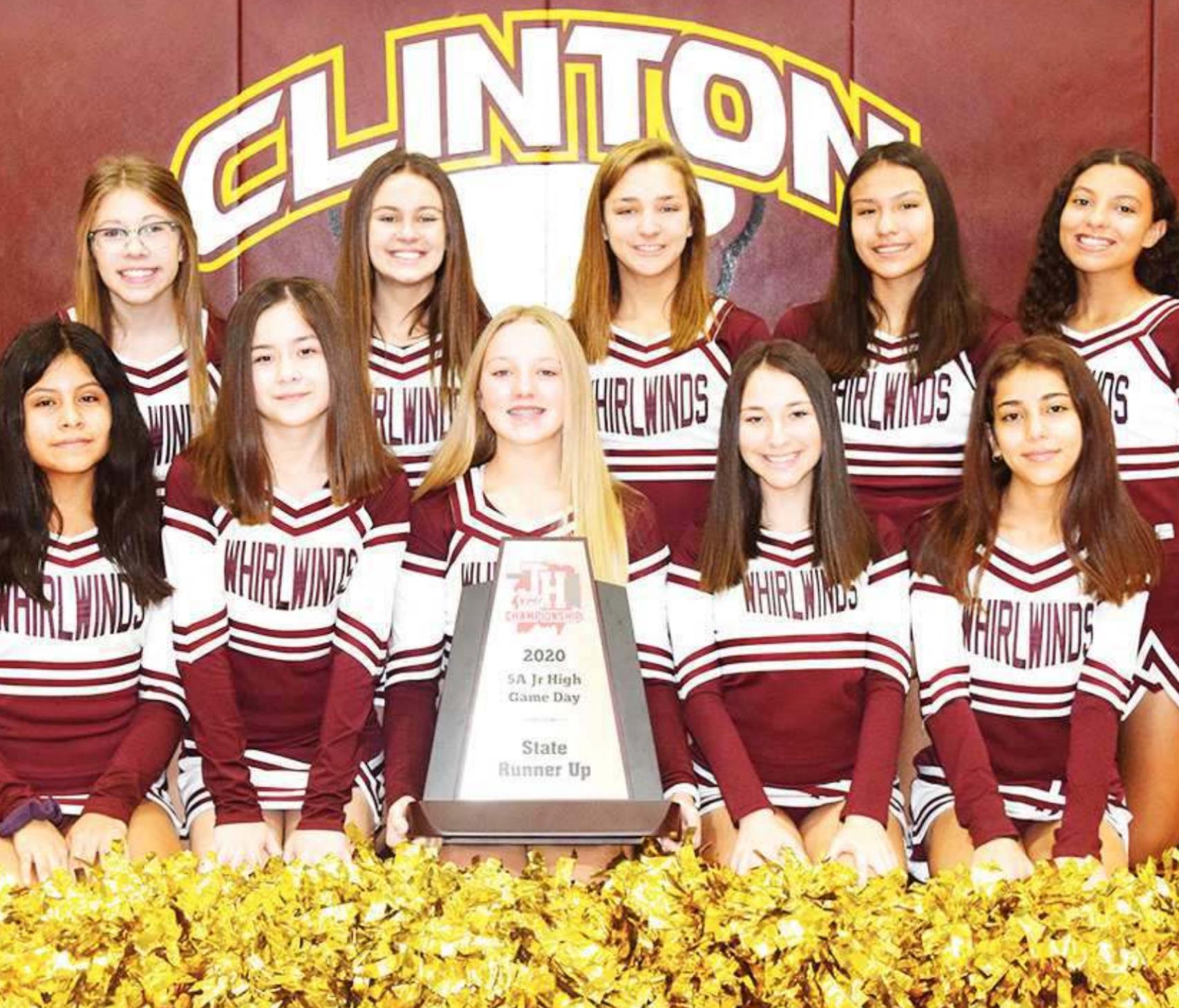 CMS cheer team state runners-up | Clinton Daily News