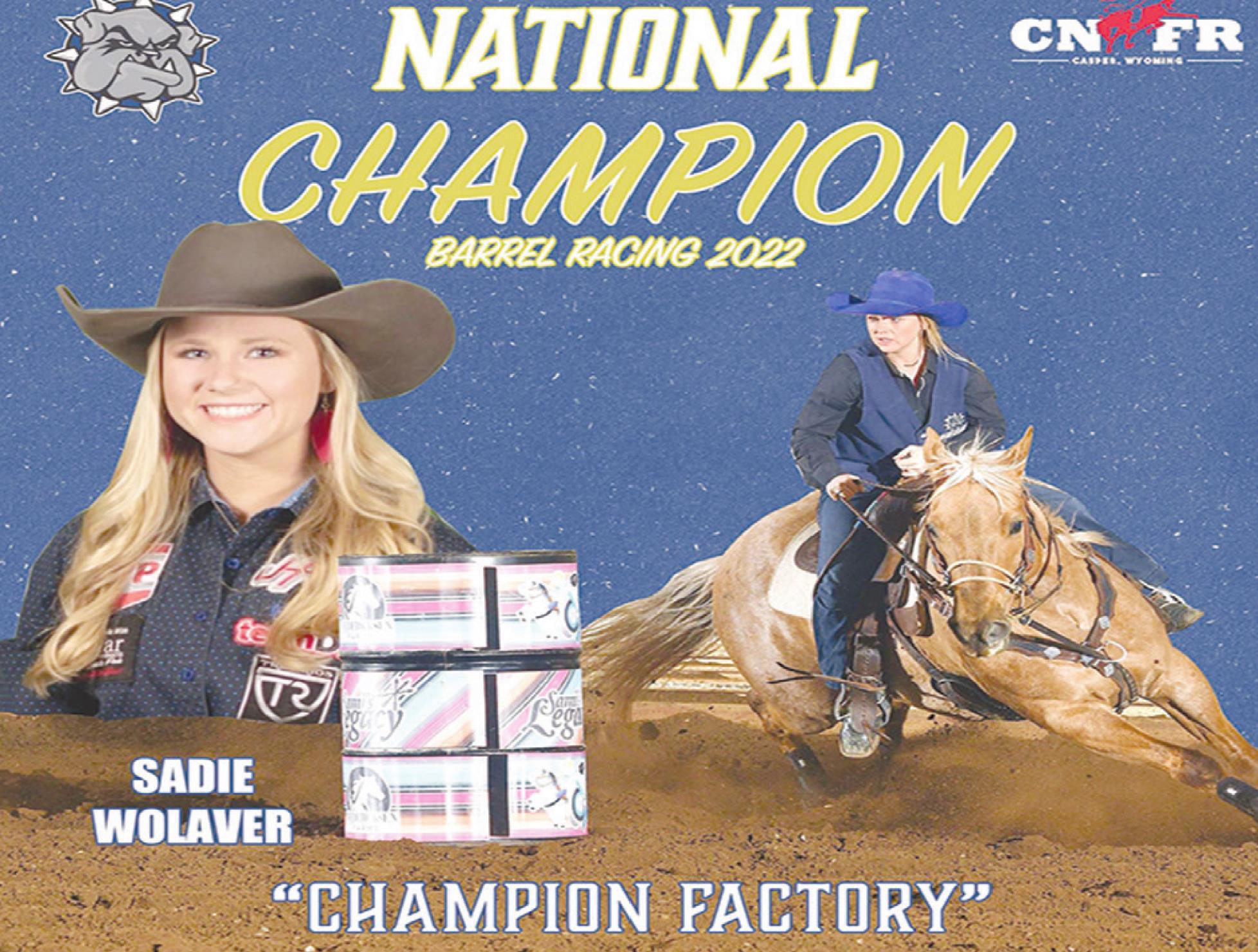Wolaver wins gold buckle for SWOSU Rodeo | Clinton Daily News