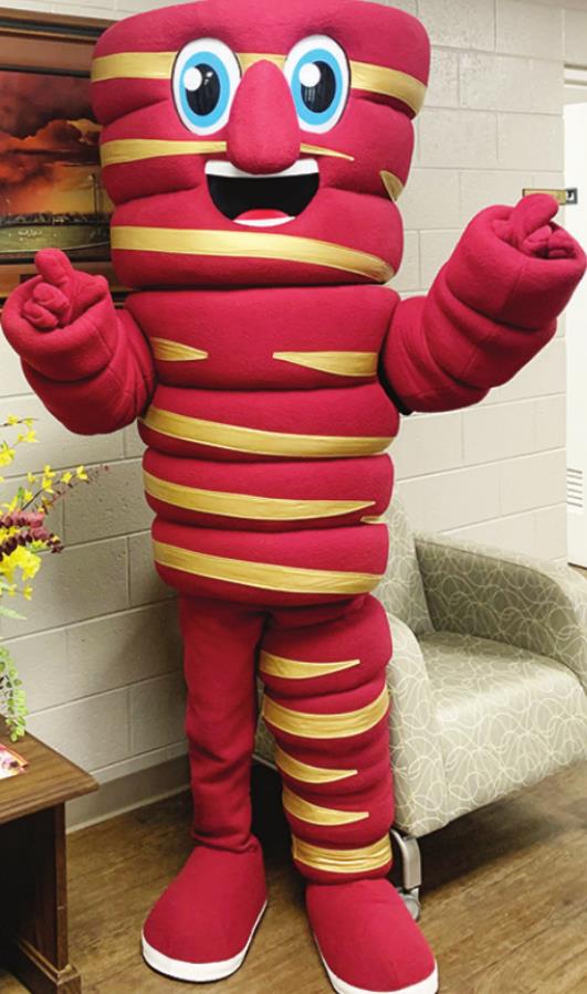 Clinton High School rolls out new Tony Tornado mascot | Clinton Daily News