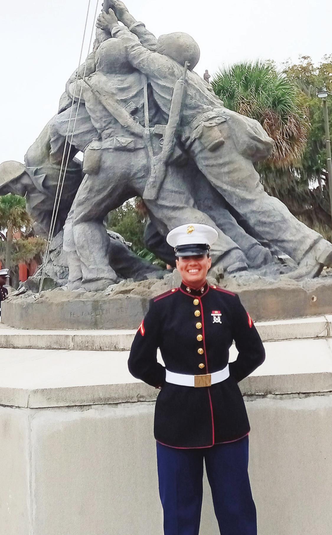 Clinton alumna makes her way in U.S. Marine Corps | Clinton Daily News