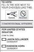 Democratic Sample Ballot | Clinton Daily News