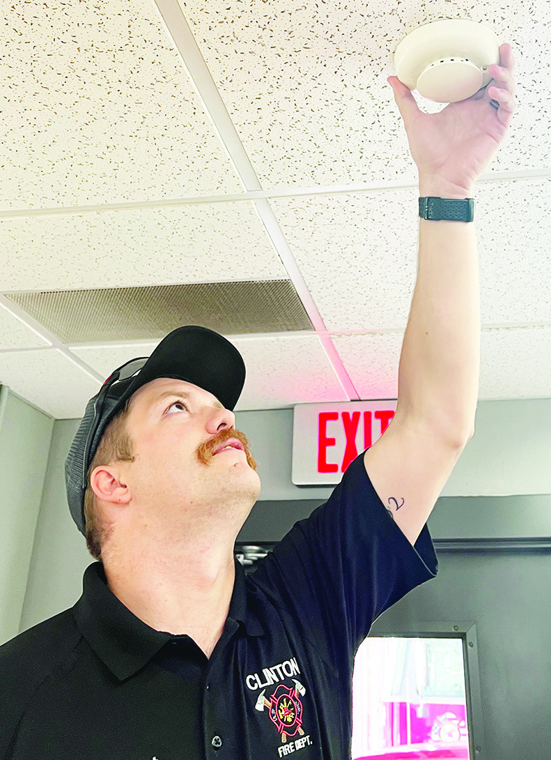 Fire department grant funds new air system | Clinton Daily News