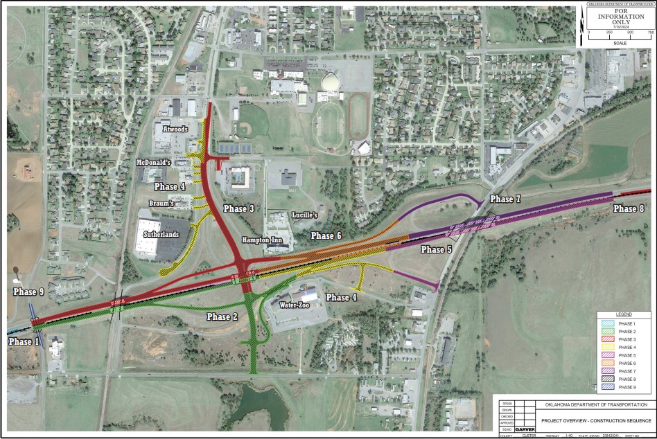 Exit 65 phases detailed by ODOT | Clinton Daily News